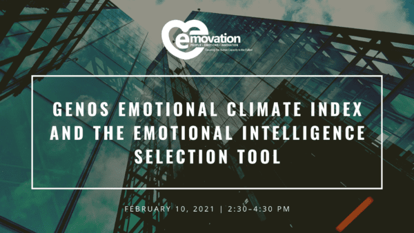 Genos Emotional Culture Index and Emotional Intelligence Selection Tool - Emovation