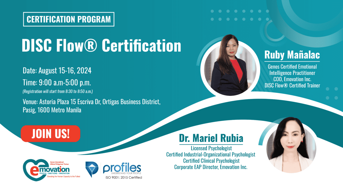 DISC Flow® Certification - Emovation